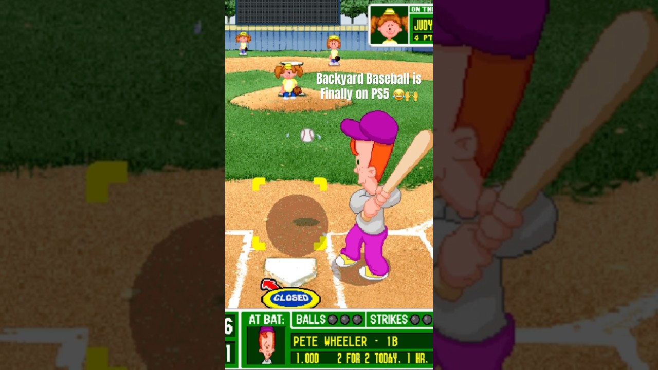 Backyard Baseball is Finally on Console! 😂🔥 #backyardbaseball #baseball #memes #gaming #funny