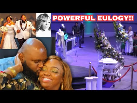 π΄FUNERAL: Gospel Artist C Ashley Brown Widower Delivers POWERFUL Eulogy And Sings At Her Homegoing