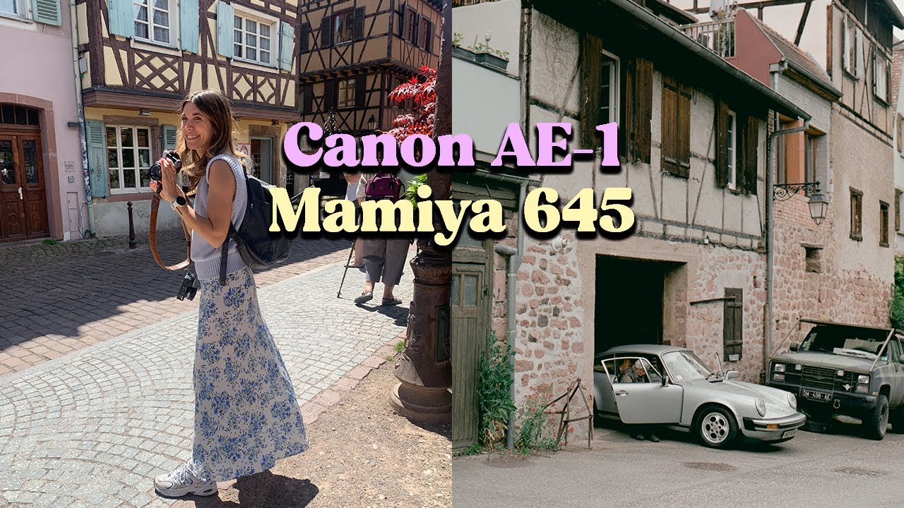 Nostalgic FILM Photography in Alsace, FRANCE!