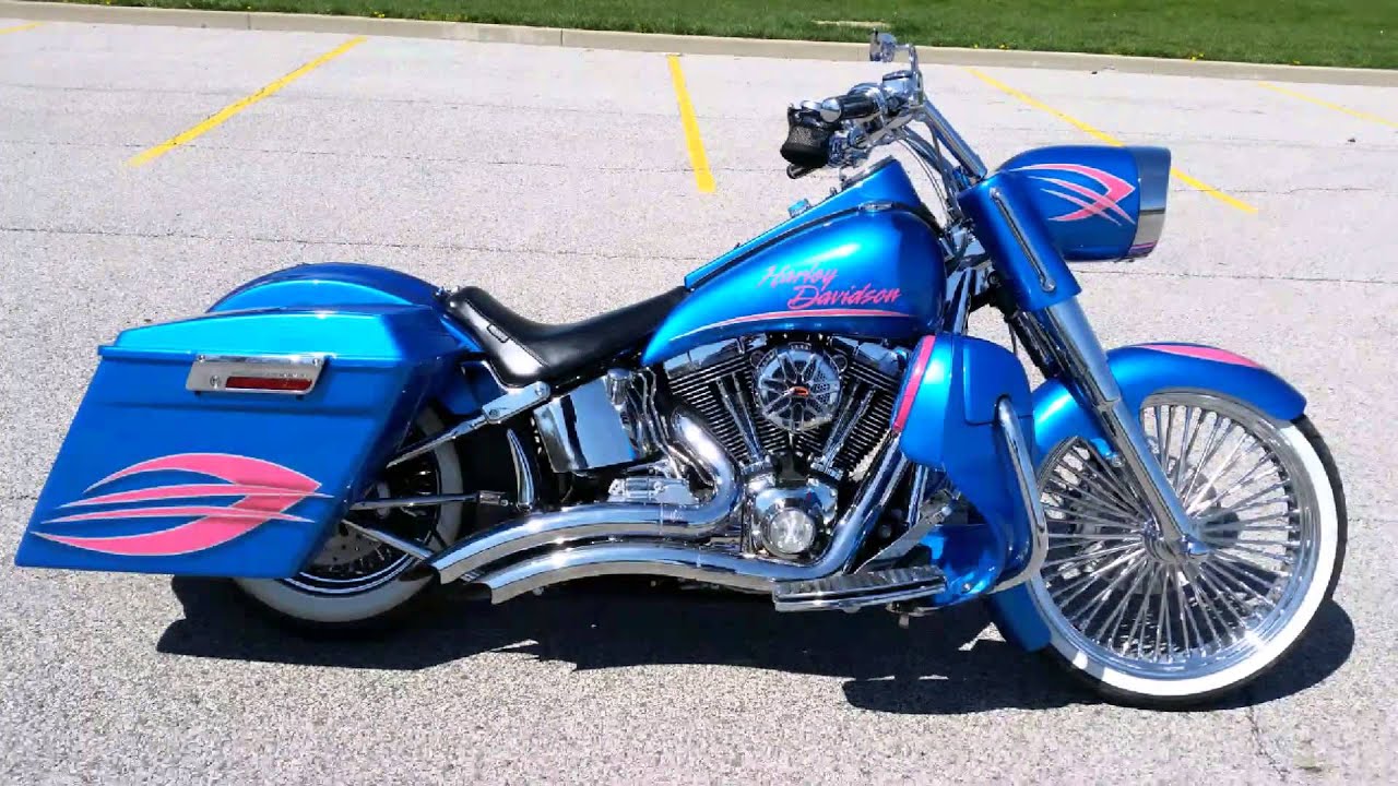 Sandy's Softail Bagger