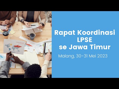 Rakor LPSE se Jawa Timur