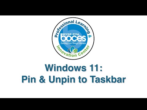 Pin and Unpin Programs to the Taskbar