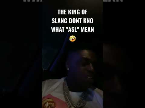 KODAK "ASL" MEANING #fyp #kodakblack #supergremlin #asl #reels #florida