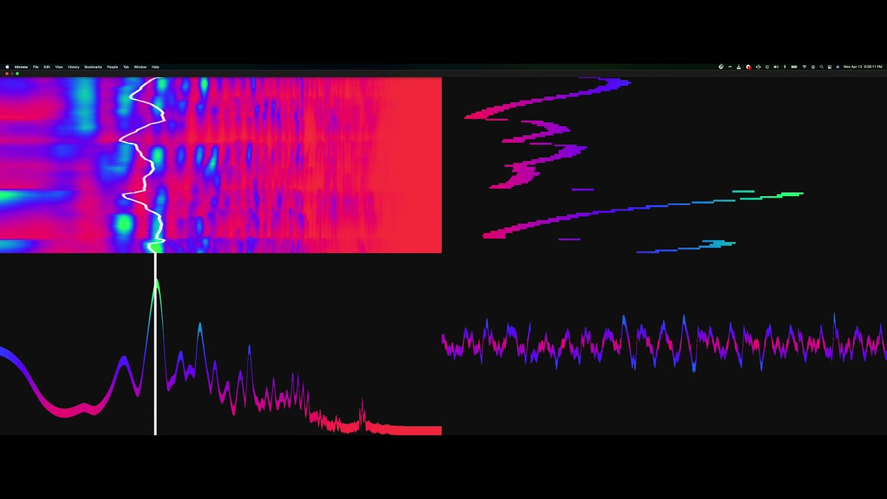 fragment shader audio visualizer