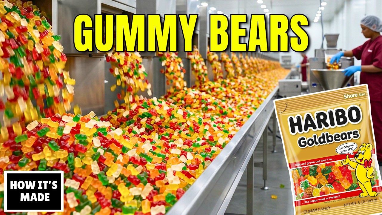 How Gummy Bears Are Made - And What the Bounce Actually Is