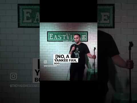 Yankee fan heckle #nyc #comedian #standupcomedy #newyorkcity #comedy #yankees #knicks #funny #jokes