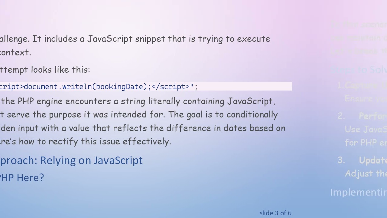 How to Fix JavaScript Inside JavaScript Issues in WordPress and PHP