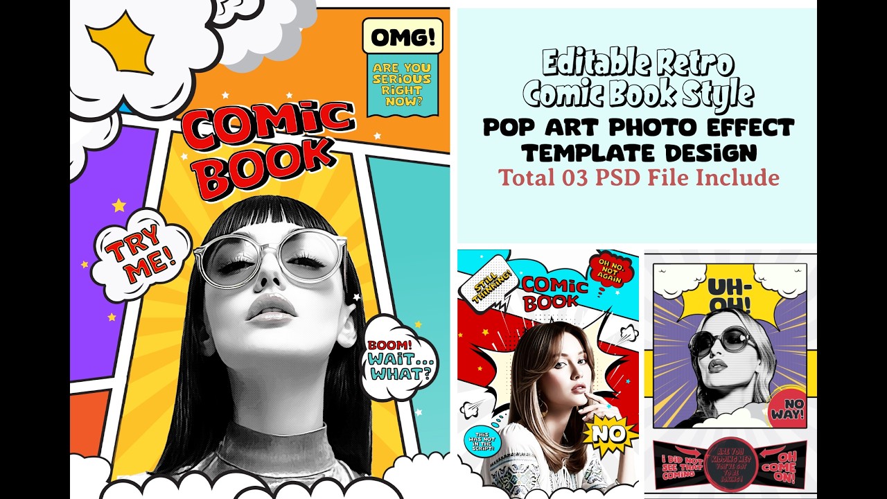 Comic Book Style Pop Art Effect