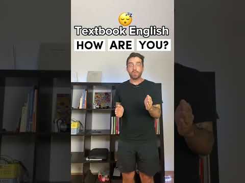 How to say “HOW ARE YOU?” naturally in English 🇬🇧