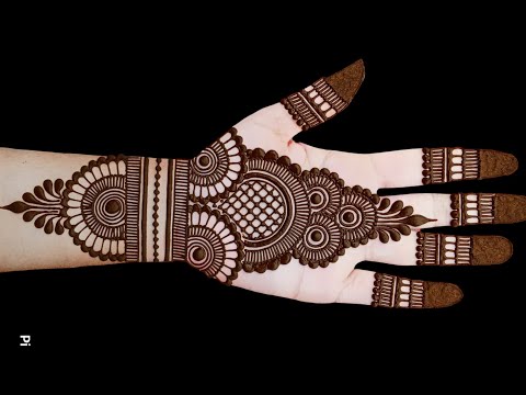 सिंपल मेहंदी डिजाइन | simple mehndi design | mehndi design front hand | mehndi design | new mehndi