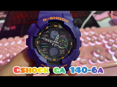UNBOXING AND REVIEW OF GSHOCK GA 140