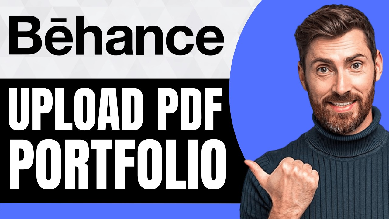 How To Upload PDF Portfolio on Behance [NEW 2026 Guide]