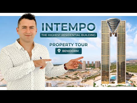 THE HIGHEST RESIDENTIAL BUILDING - Intempo - property tour ( in English)