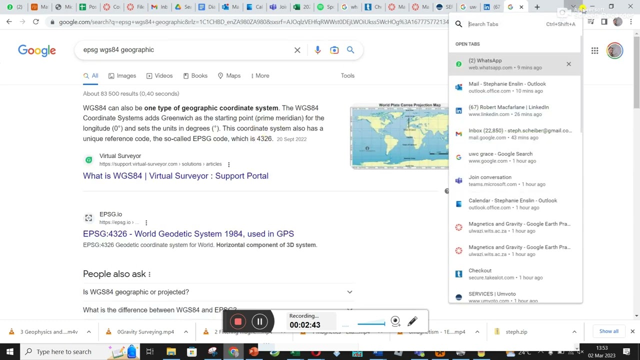 Geoscience Analyst - Converting Coordinates