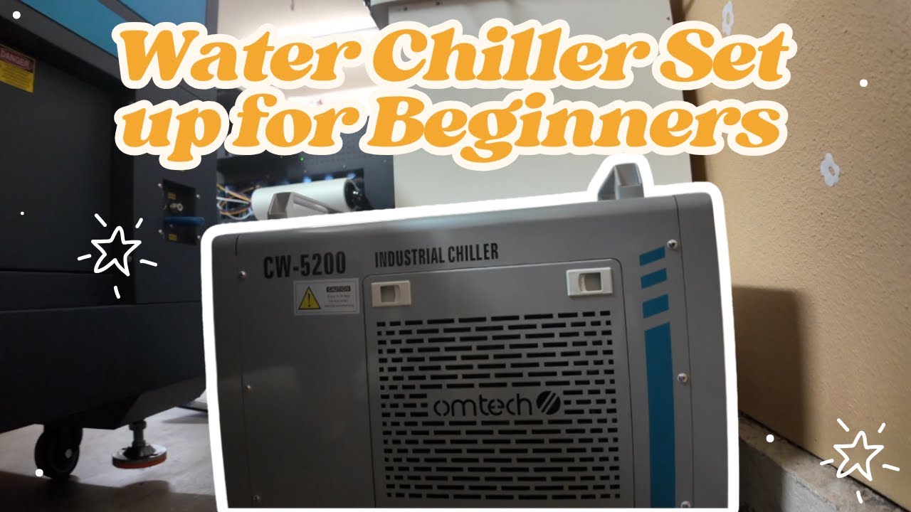 OMTech Water Chiller Setup for Laser Beginners | CW-5200