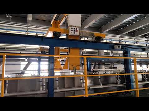 Automatic phosphating plant