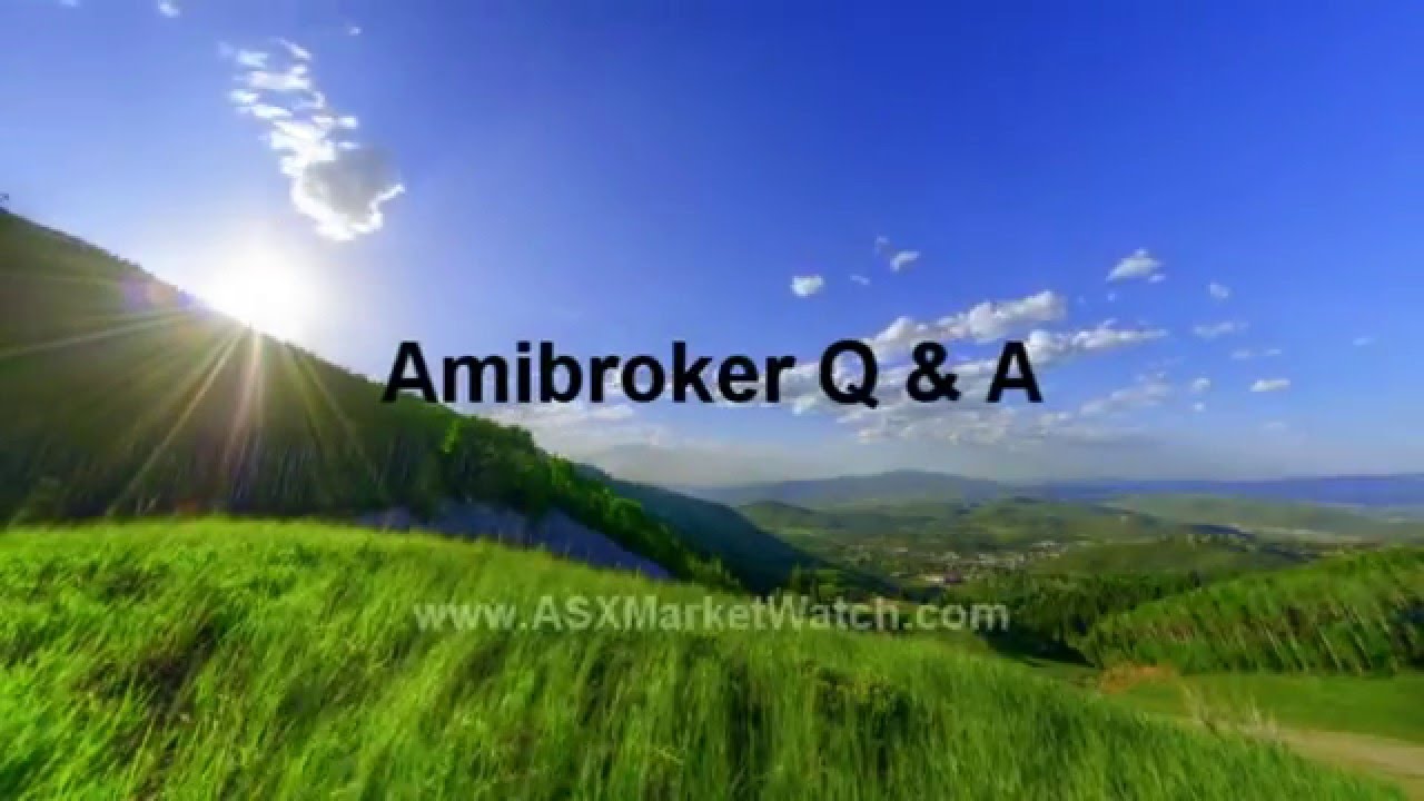 Creating custom index for stock market - AFL Programming - AmiBroker Community Forum
