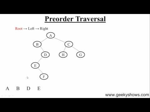 Learn 103 Preorder Traversal Hindi - Mind Luster