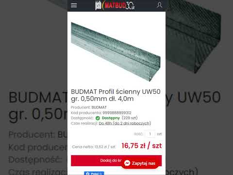 Ile zarabiają na nas markety budowlane? Cena profili GK w Castorama, OBI, Leroy Merlin, PSB