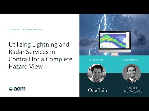 Contrail Utilizing Lightning and Radar Services Complete Hazard View