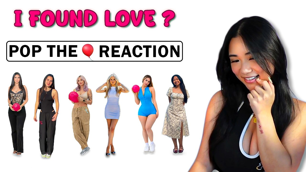 Reacting to my first pop the balloon video!