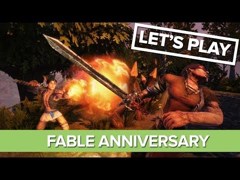 Let's Play Fable Anniversary - PREVIEW - Fable 1 HD Remake on Xbox 360