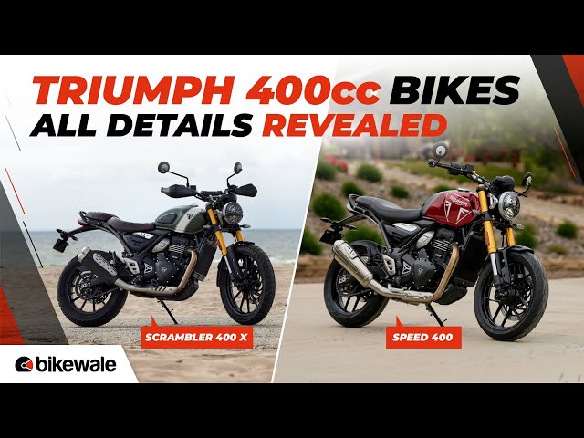 Triumph Scrambler 400 X and Speed 400 Revealed | Launch Date, Price ...