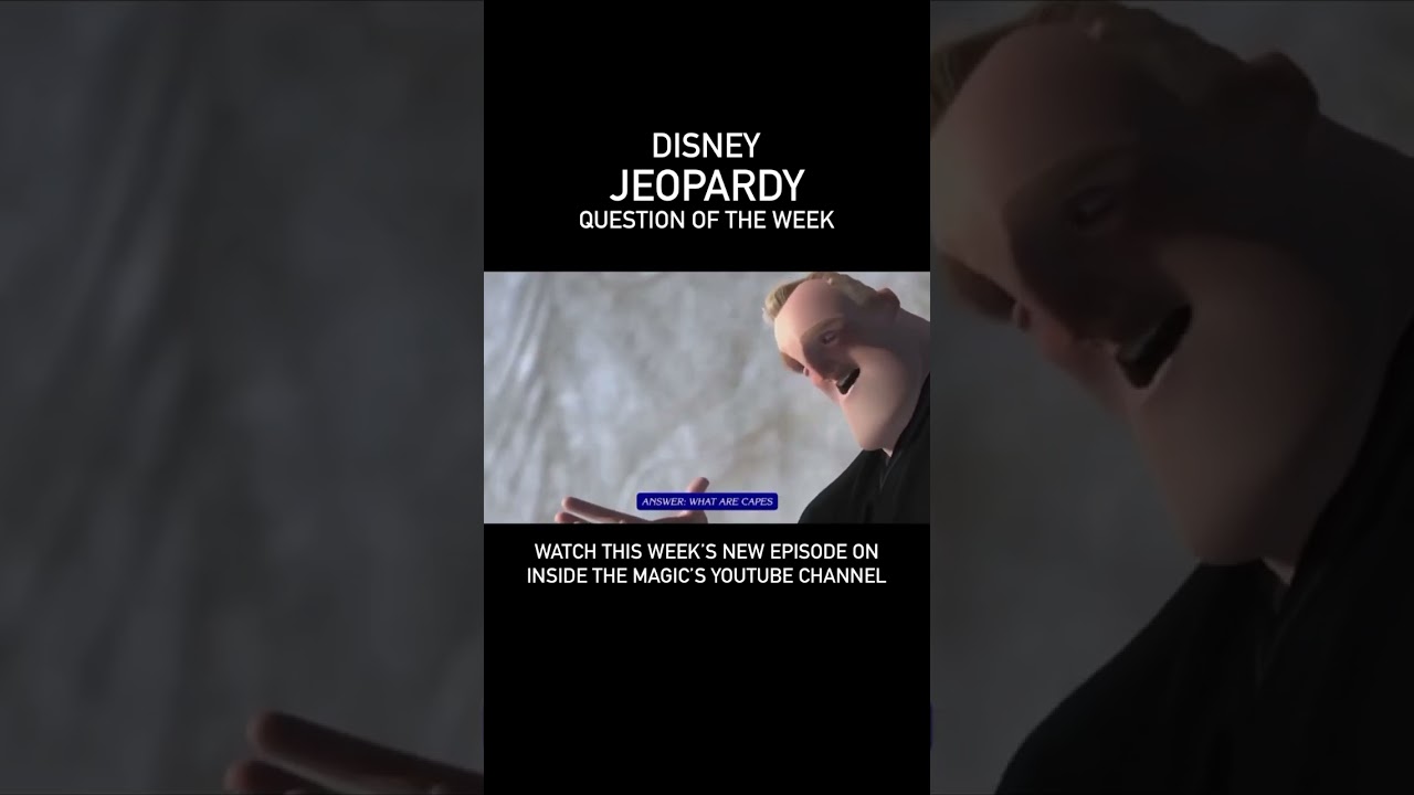 MyDisneyFix | Disney Jeopardy Question of the Week! #disneyjeopardy ...