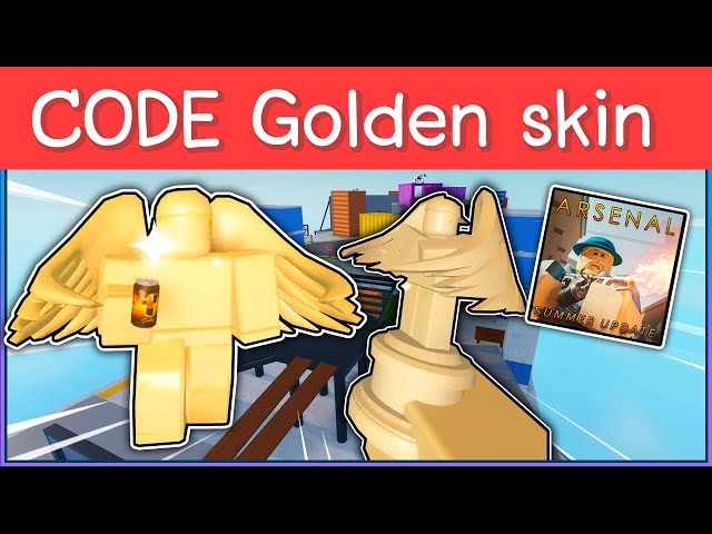 🔹ROBLOX - Arsenal : NEW CODE Golden skin ด่วนก่อนใช้ไม่ได้!! | วิดีโอค ...