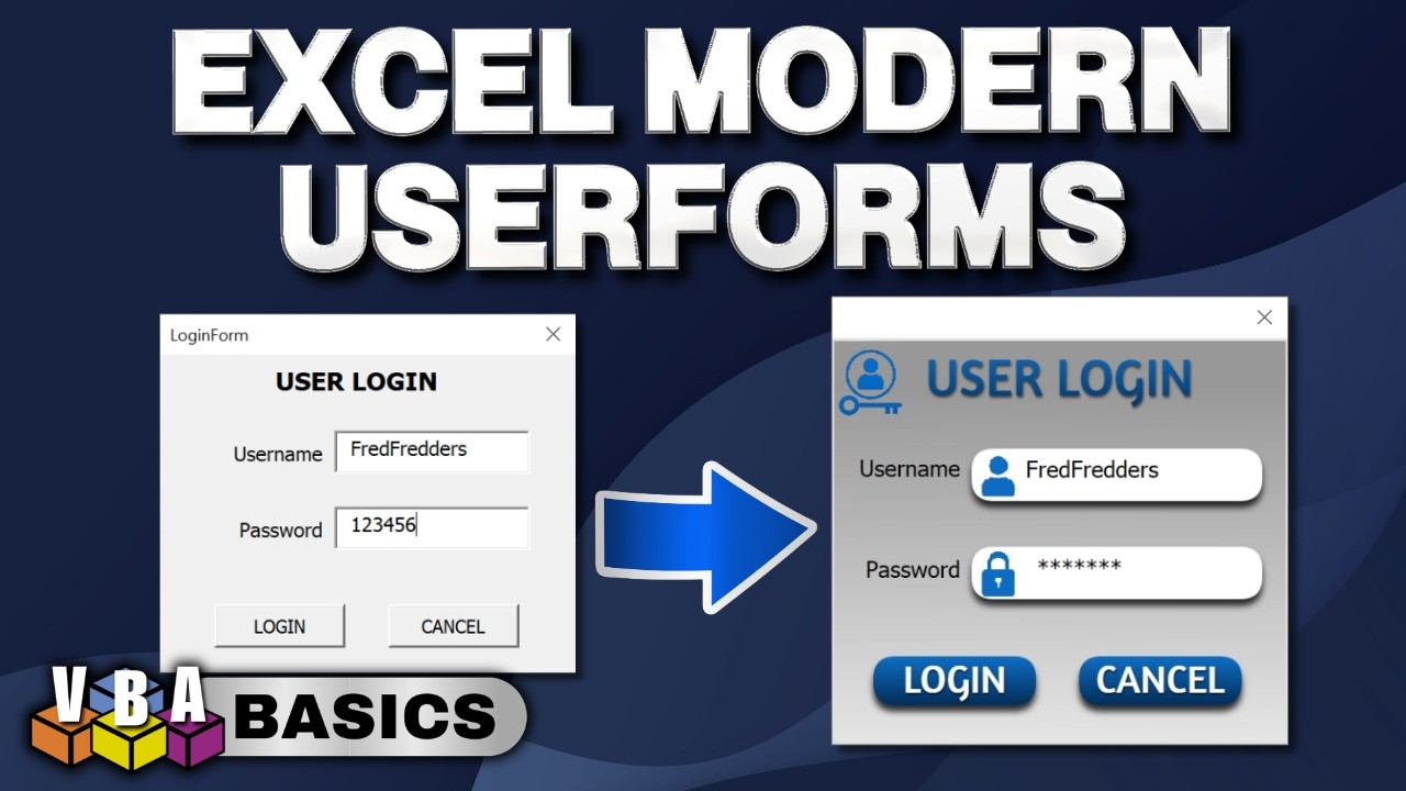 Transform Plain UserForms Into Modern Interfaces Fast