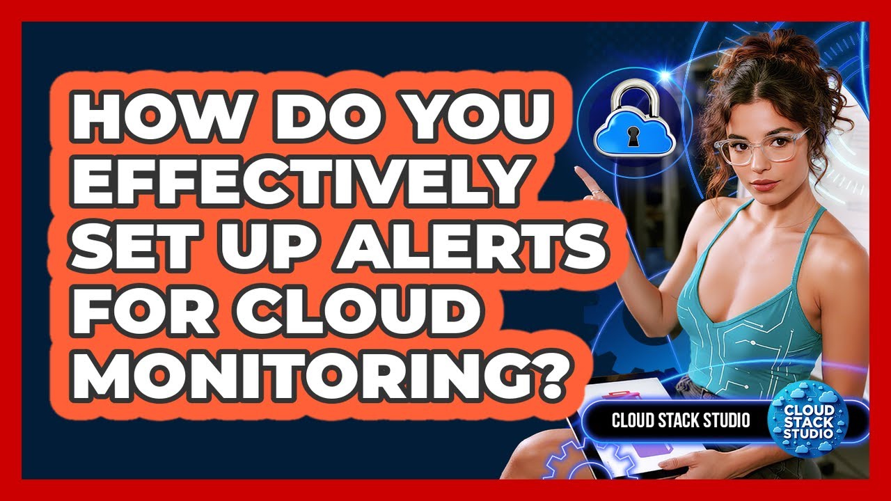 How Do You Effectively Set Up Alerts For Cloud Monitoring? - Cloud Stack Studio