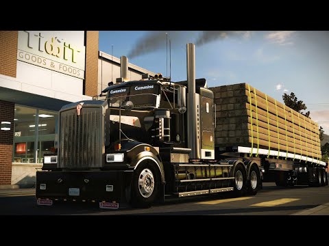 Steam Community :: Video :: ATS Mods 1.50 | Kenworth T909 v1.50 ...