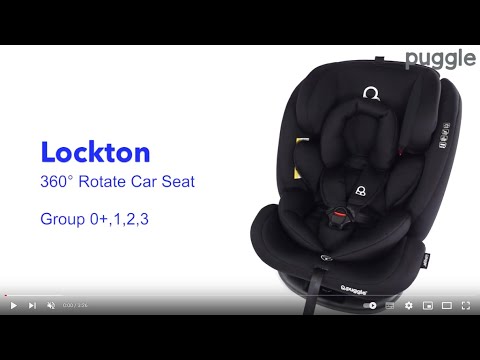 Puggle Lockton 360° Rotate Luxe Group 0+/1/2/3 Car Seat - Blush Pink (0 ...