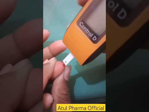 Blood Sugar Testing on Control D glucometer