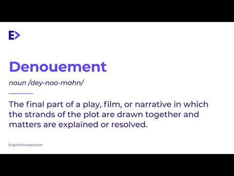How to Pronounce Denouement | Definition | Example