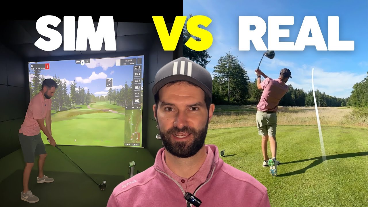 I Played the SAME Course in Real Life AND on a Simulator… Here’s What Happened!