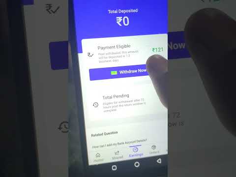 How to Withdraw Shopsy Earning 💯% Real Cash #shorts #shopsy #flipkart