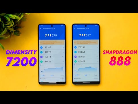 Dimensity 7200 Vs Snapdragon 888 | Antutu Score & Benchmark