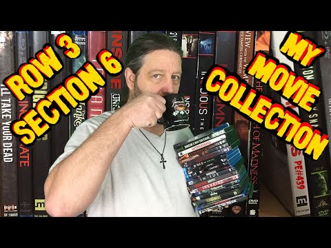 My Horror Movie Collection - DVD, BluRay, 4K - Row 3 Section 6 - PE#439