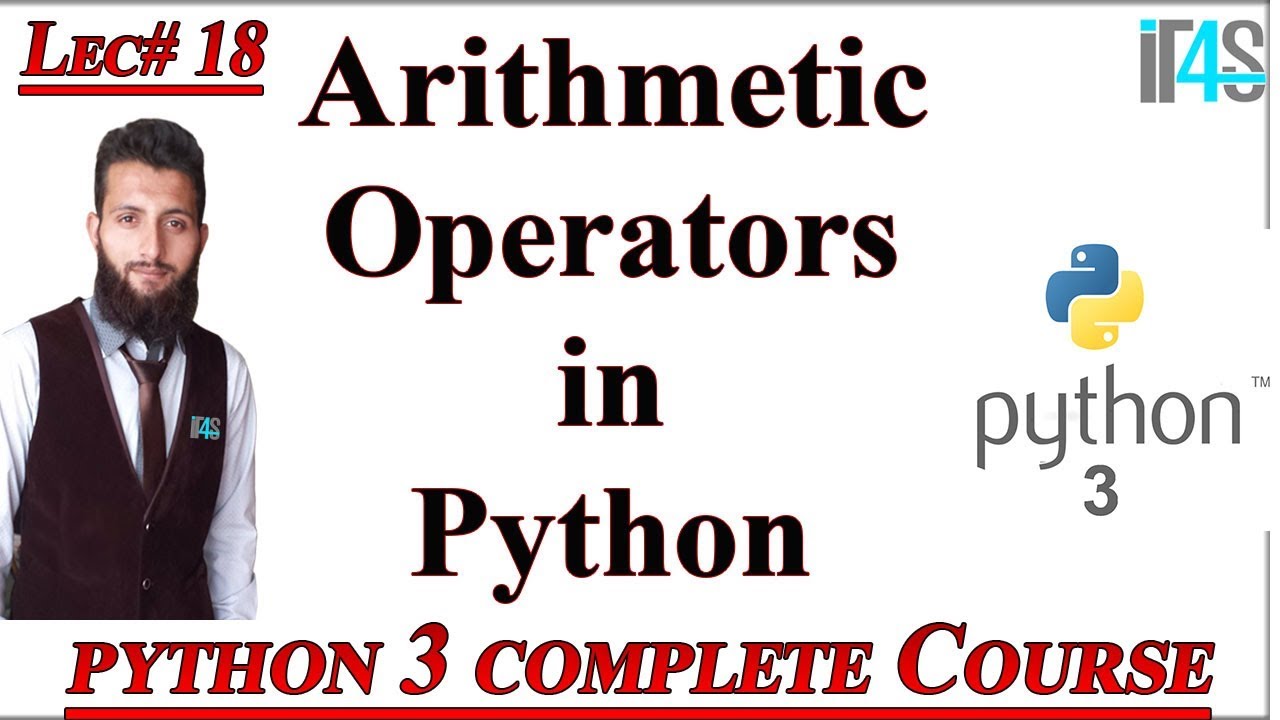 Python Tutorial in Urdu | Hindi | Arithmetic Operators in Python | Basic Math Operations in Python