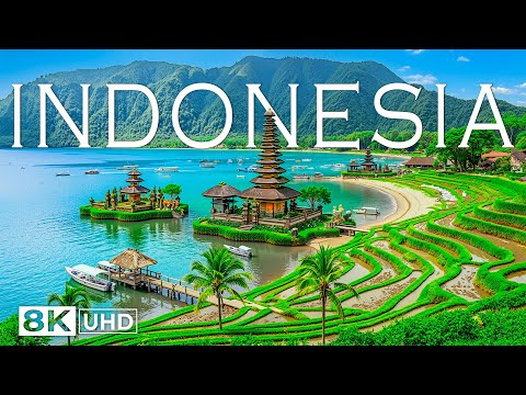 Wonders of Indonesia | The Emerald Archipelago | Most Beautiful Places in Indonesia Travel Video 8K