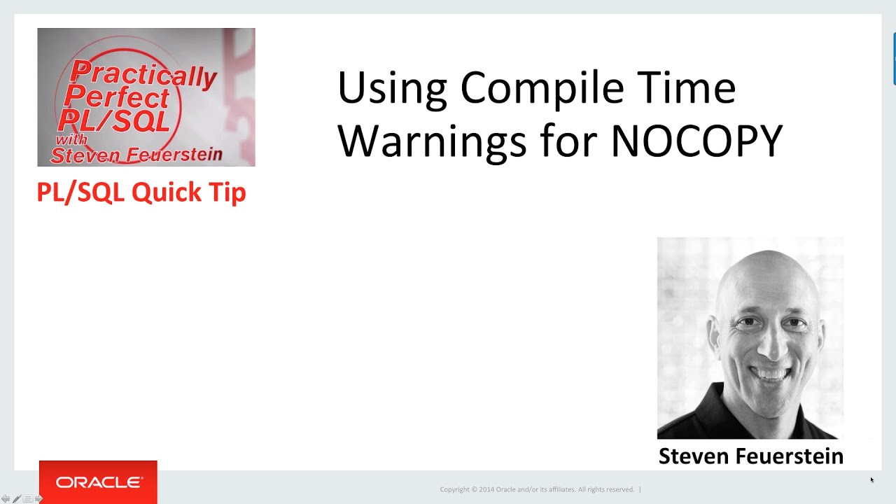Using Compile Time Warnings for NOCOPY