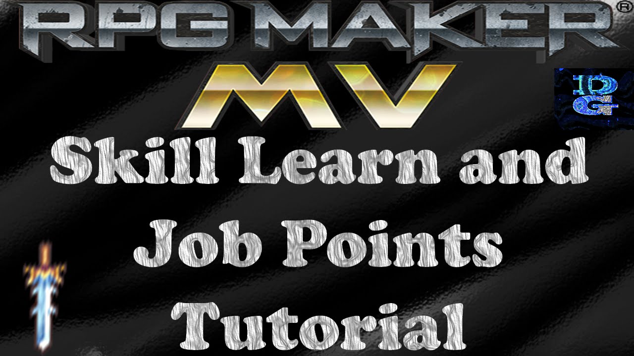 RPG Maker MV Skill Learn and Job Points Tutorial