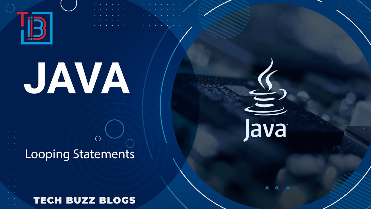 Java - Looping Statements | TECH BUZZ BLOGS