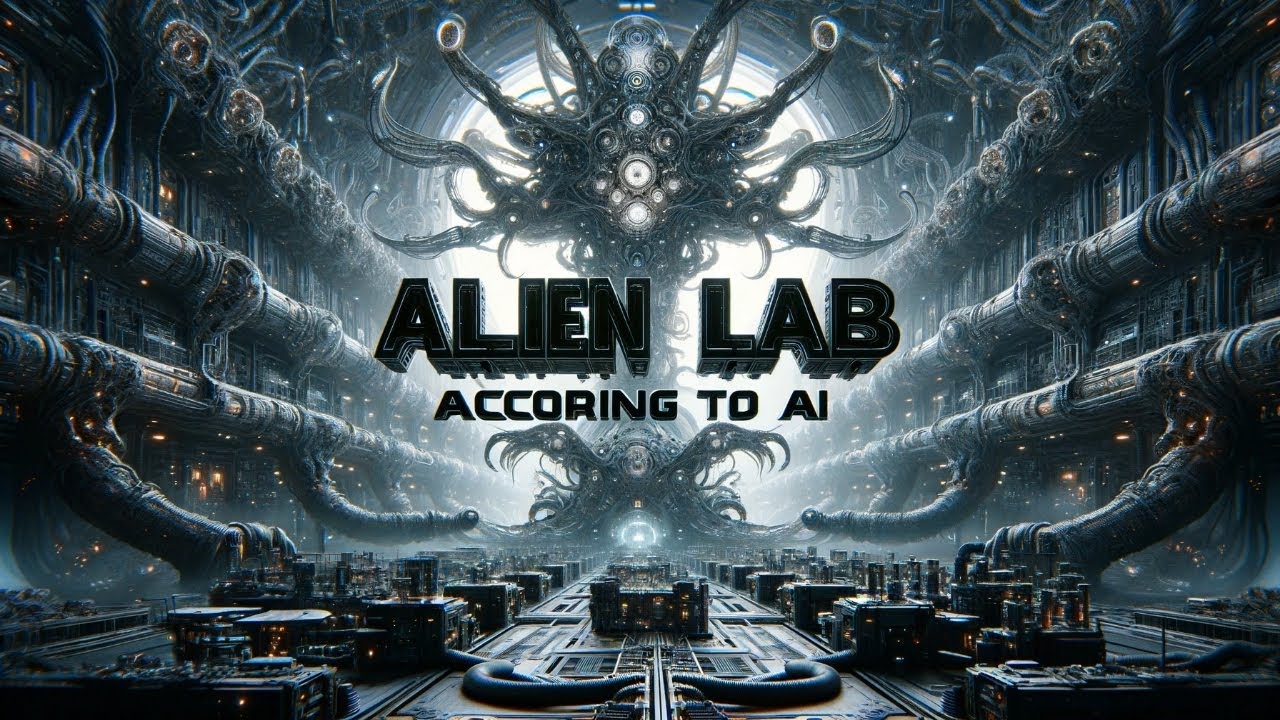 An Alien Lab According To AI | 4K Video Made With Stable Diffusion x Deforum