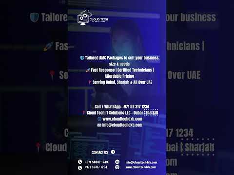 IT AMC & Peripherals Support for All Business Types – Dubai & Sharjah #ITAMCDubai #ITSupportUAE
