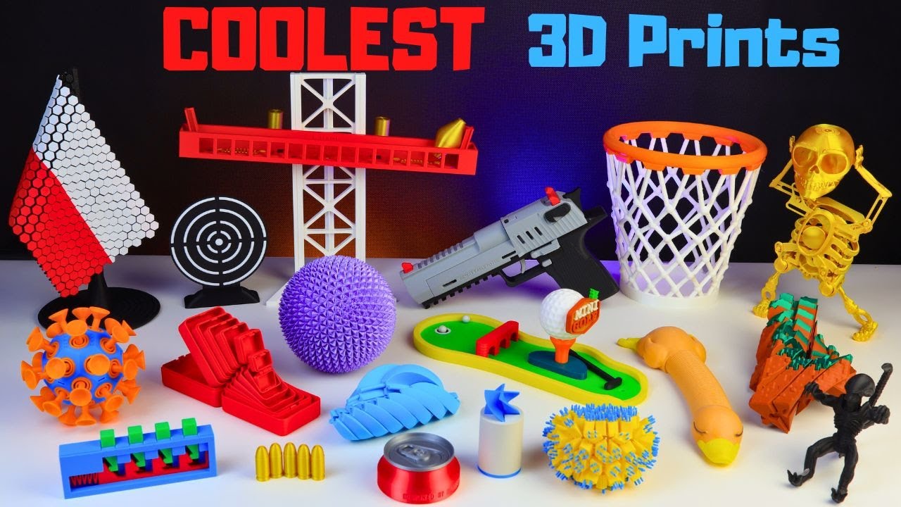 18 COOLEST 3D Prints You Need to See