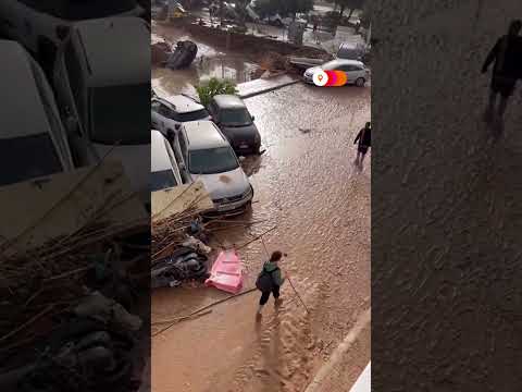 Woman calls out for missing loved one after deadly floods in Spain | REUTERS