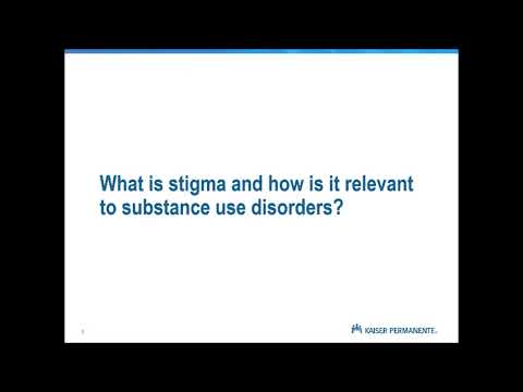 The Impact of Stigma on Healthcare for People with Substance Use Disorders