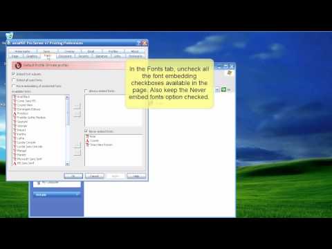 How to reduce the PDF file size by removing font embedding